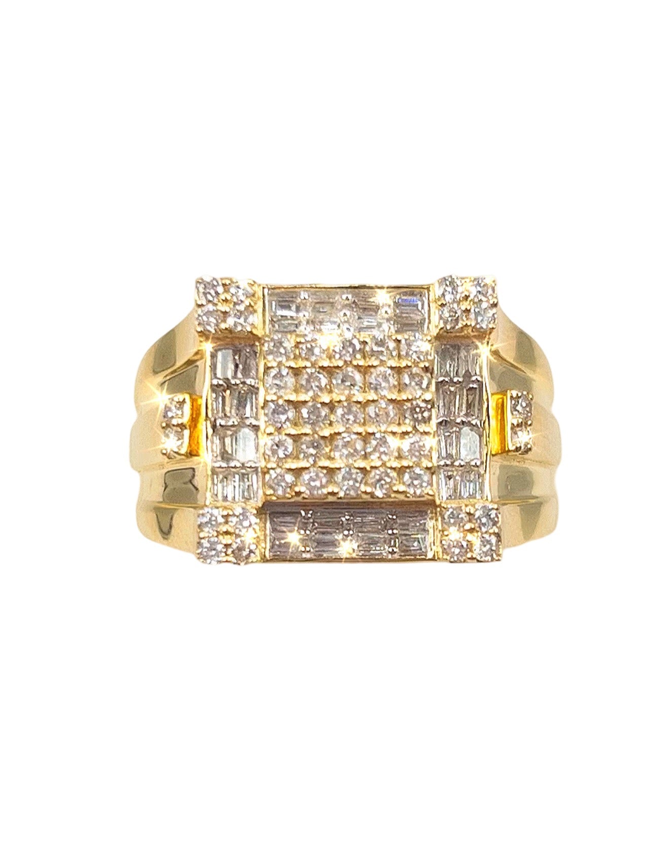Baguette Square Ring · Cali Jewelers